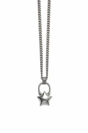 67JEWELRY Mini Puffed Star Necklace