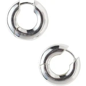 67JEWELRY Baby Hoop Earrings - Silver