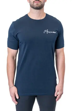 Maceoo Embroidered T-shirts For Men