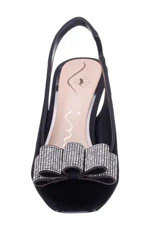 Nina Jolanda Slingback Pump - Black