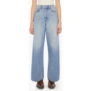 MOTHER High Waist Wide Leg Jeans