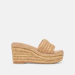 DOLCEVITA Throne Raffia Wedges