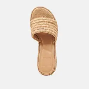 DOLCEVITA Throne Raffia Wedges