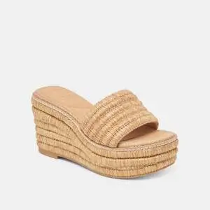 DOLCEVITA Throne Raffia Wedges