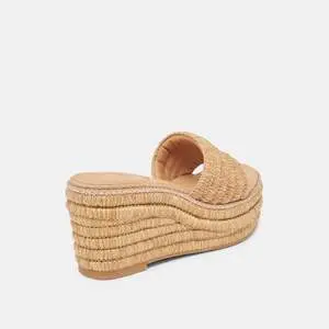 DOLCEVITA Throne Raffia Wedges