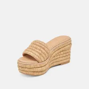 DOLCEVITA Throne Raffia Wedges