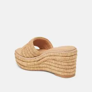 DOLCEVITA Throne Raffia Wedges