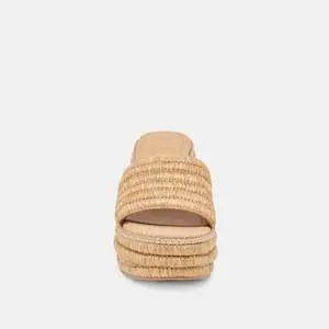 DOLCEVITA Throne Raffia Wedges