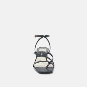 DOLCEVITA Karlos Strappy Sandals - Black Leather