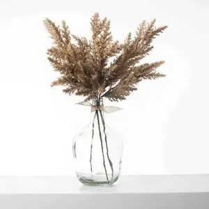 DARBY CREEK TRADING Pampas Grass Everyday Fall Water Illusion Arrangement - Beige