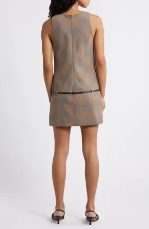 Mango Paloma Belted Sleeveless Dress