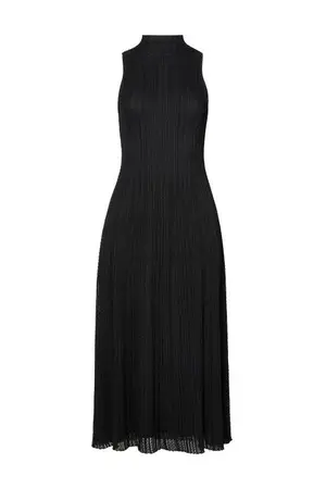 MALINA Nessa Halterneck Knitted Midi Dress