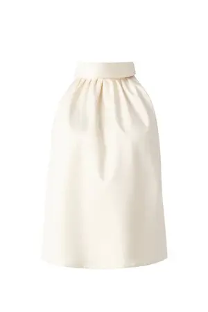 MALINA Minea Satin Halterneck Top