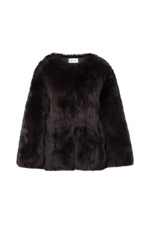MALINA Jana Shearling Long Sleeve Jacket