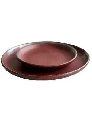 GINA DESANTIS CERAMICS Luna Plates - Luxardo