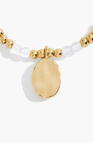 A LITTLES & CO Birthstone A Little Bracelet - April