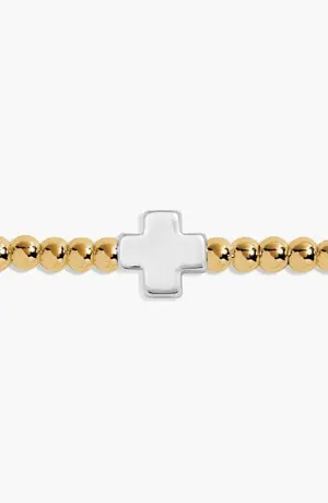 A LITTLES & CO Faith A Little 'faith, Hope, Courage' Charm Bracelet