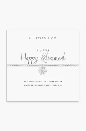 A LITTLES & CO Silver Plated Bracelet - Metallic Silver