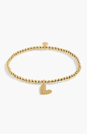 A LITTLES & CO Charm Bracelet - Metallic Gold