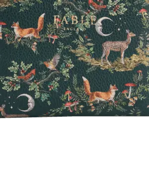 FABLE ENGLAND Into The Woods Green Small Purse