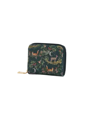 FABLE ENGLAND Into The Woods Green Small Purse