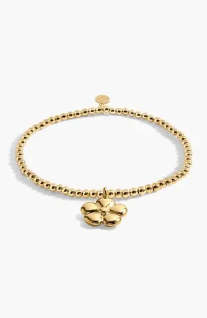 A LITTLES & CO Gold Tone Plated Bracelet - Metallic Gold