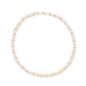 CAMPBELL + CHARLOTTE Revel Small Bead Necklace Ruby/ Pink Sapphire