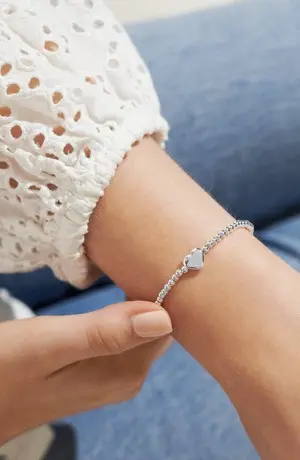 A LITTLES & CO Heart Charm Bracelet