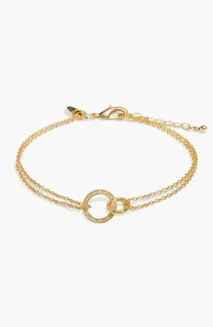 A LITTLES & CO Evermore Linked Circles Bracelet