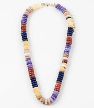 ERIN MCDERMOTT JEWELRY Desert Skies Resin Beaded Necklace - Multi