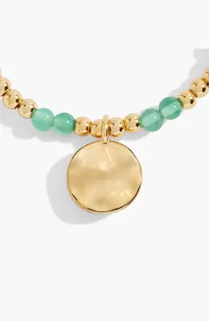 A LITTLES & CO Birthstone A Little Bracelet - August