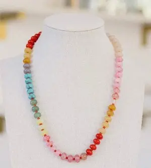 ERIN MCDERMOTT JEWELRY Maui Sunset Beaded Necklace