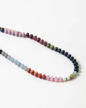 ERIN MCDERMOTT JEWELRY Gemstone Necklace - Multi