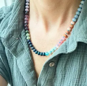 ERIN MCDERMOTT JEWELRY Gemstone Necklace - Multi