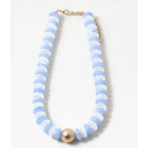 ERIN MCDERMOTT JEWELRY Beaded Necklace - Blue