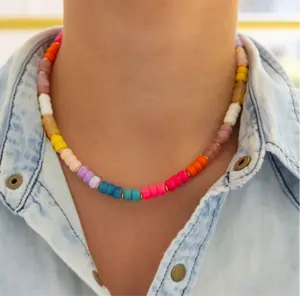 ERIN MCDERMOTT JEWELRY Resin Beaded Necklace