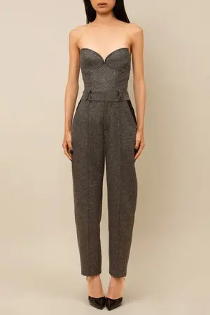 CONTESSA MILLS Aconitum Structured Corset - Grey