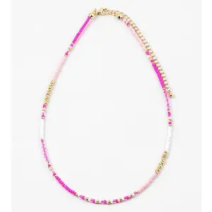 ERIN MCDERMOTT JEWELRY Kokomo Tiny Beaded Necklace - Multi