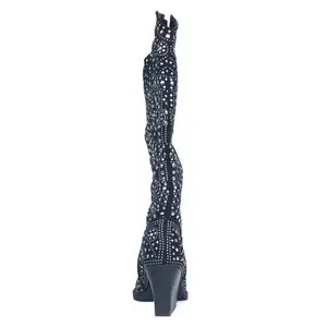 LAUREN LORRAINE Tall Embellished Boots