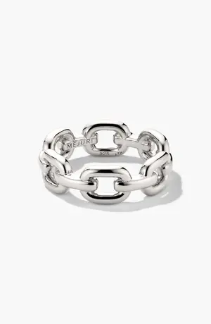 Mejuri Stevie Link Ring - Sterling Silver