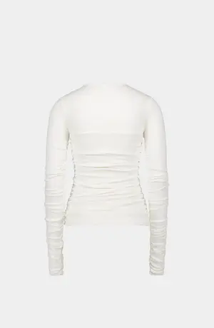 SAEMDI Fitted Bra Top With Boning Detail