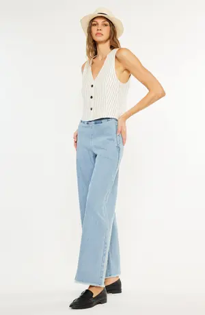 KANCAN Ultra High Rise Wide Leg Jeans