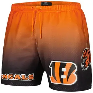 PRO STANDARD Orange Cincinnati Bengals Ombre Mesh Shorts