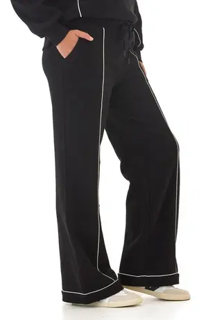 THREADS 4 THOUGHT Milly Piped Wide Leg Pants