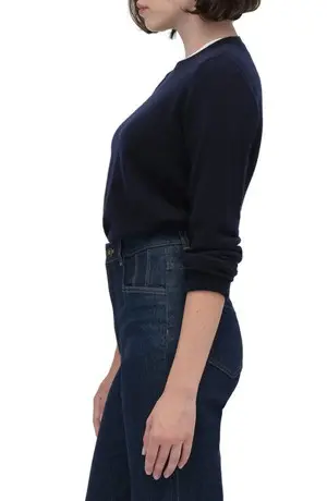FAVORITE DAUGHTER Cashmere Crewneck Sweater