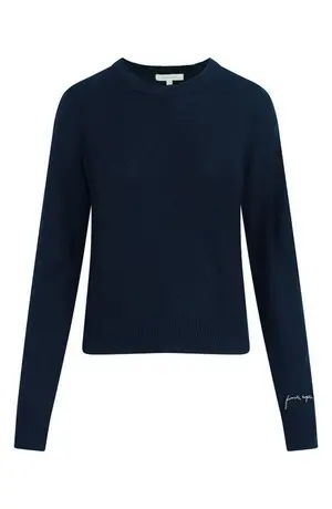 FAVORITE DAUGHTER Cashmere Crewneck Sweater