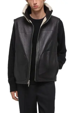 Helmut Lang Reversible Shearling Vest