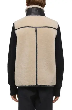 Helmut Lang Reversible Shearling Vest