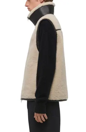Helmut Lang Reversible Shearling Vest