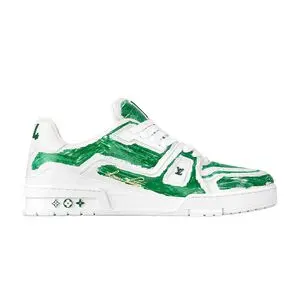 LOUIS VUITTON Trainer Colored-in Motif - Green